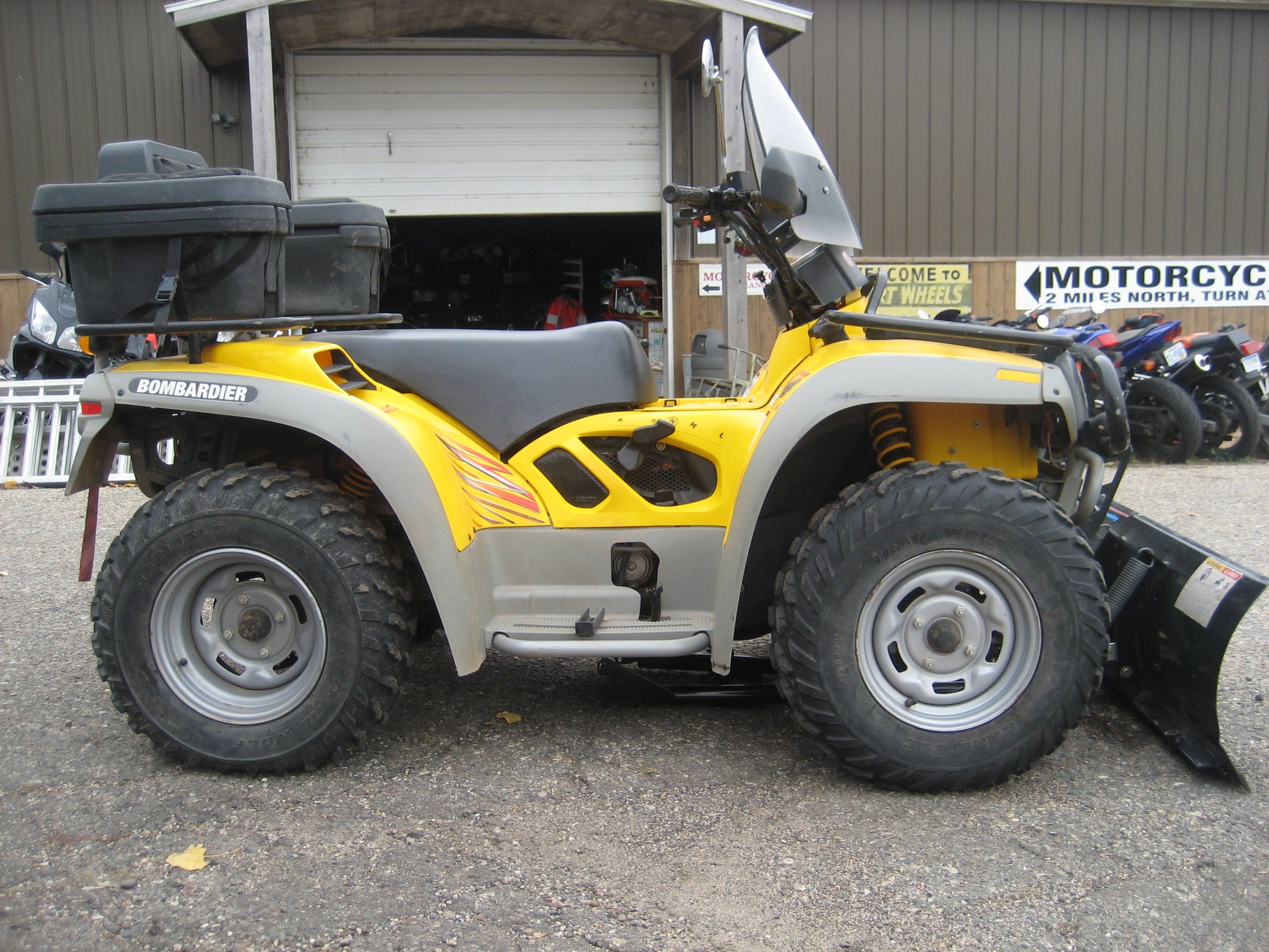 2003 Bombardier Quest 650 4wheeler with Plow $3500.00 OBO – Sport ...