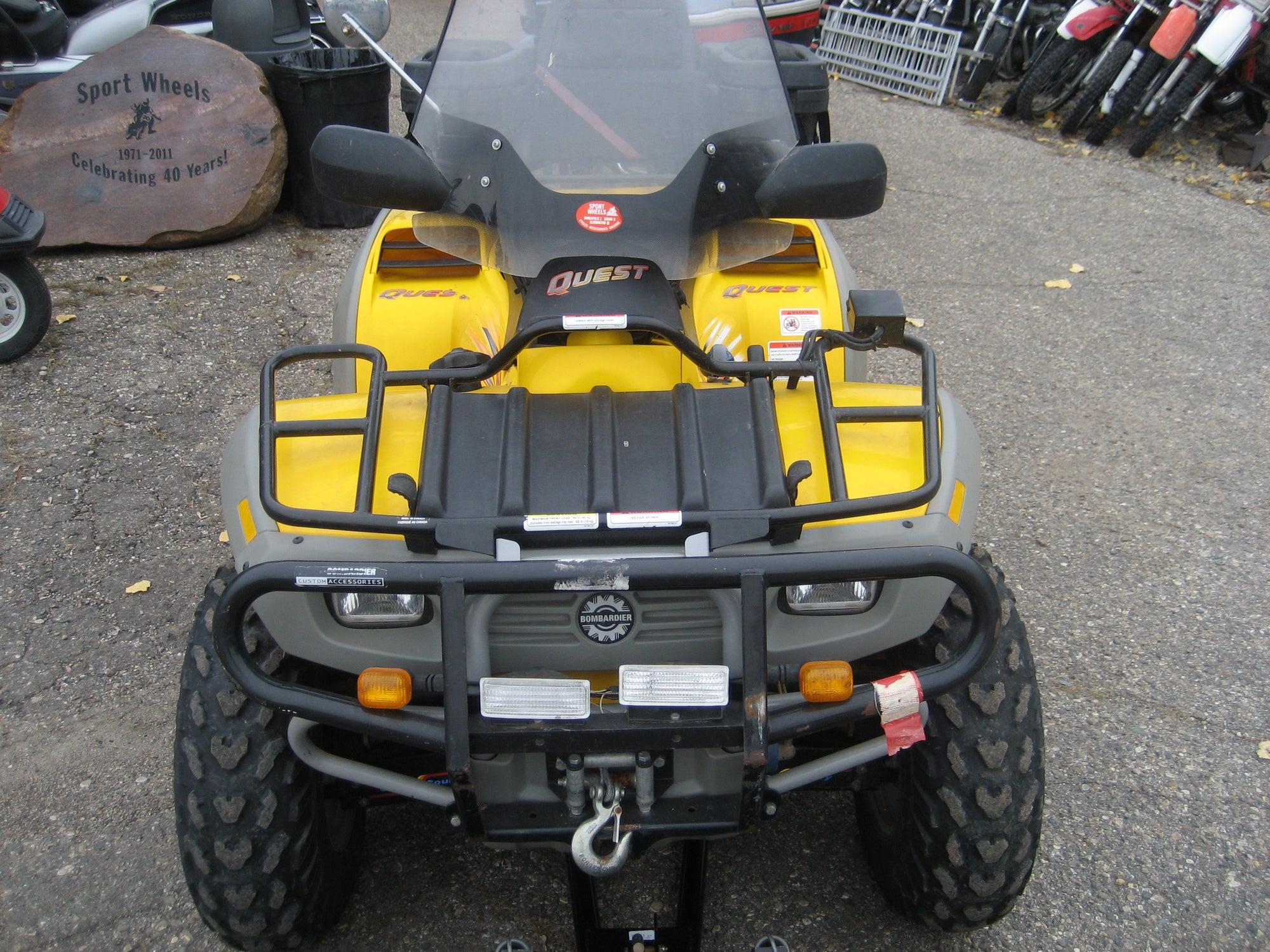 2003 Bombardier Quest 650 4wheeler with Plow $3500.00 OBO – Sport ...