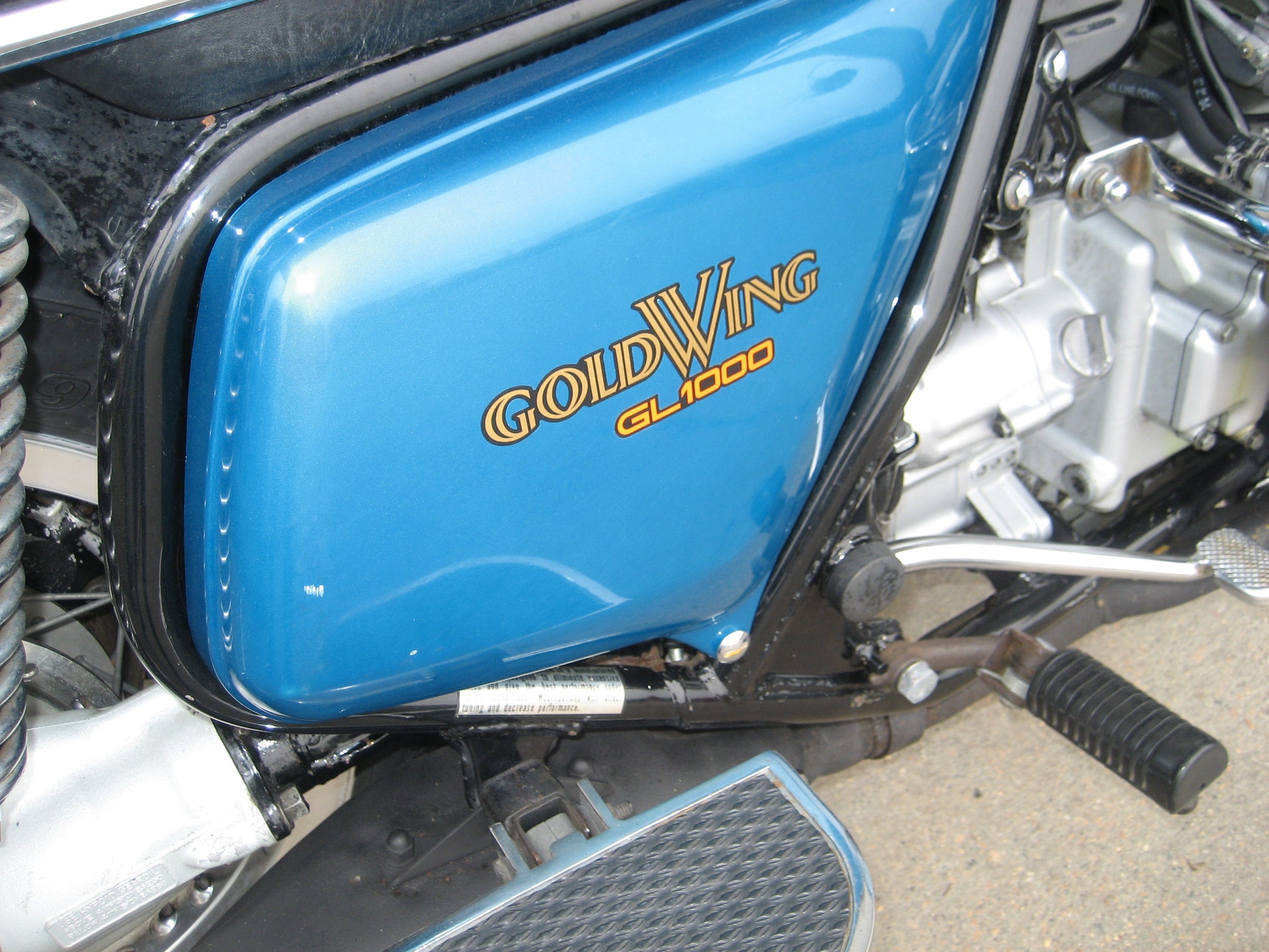 1975 Honda GL1000 Goldwing 1st Year $2500.00 OBO – Sport Wheels Website