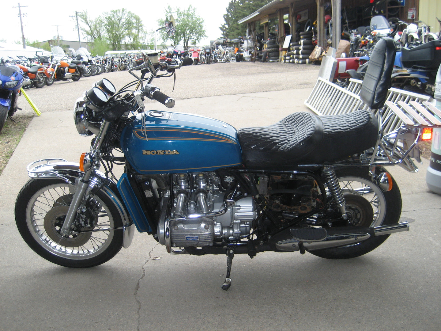 1975 Honda GL1000 Goldwing 1st Year $2500.00 OBO – Sport Wheels Website